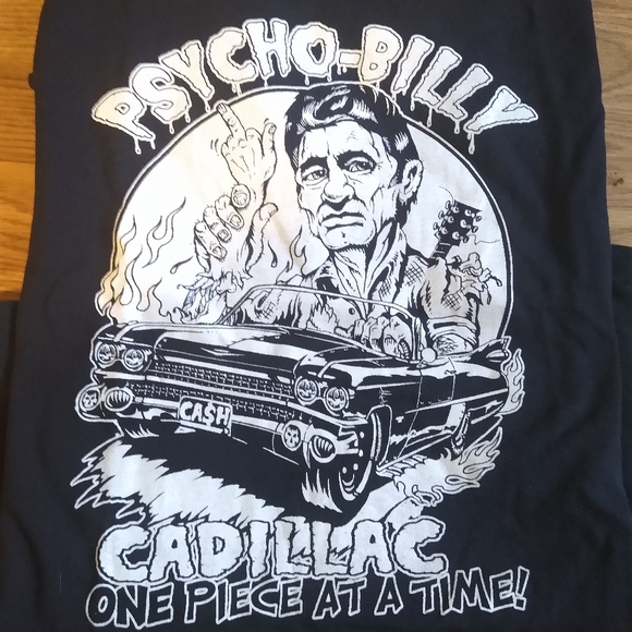 Shirts | Johnny Cage Psychobilly Cadillac Tee | Poshmark